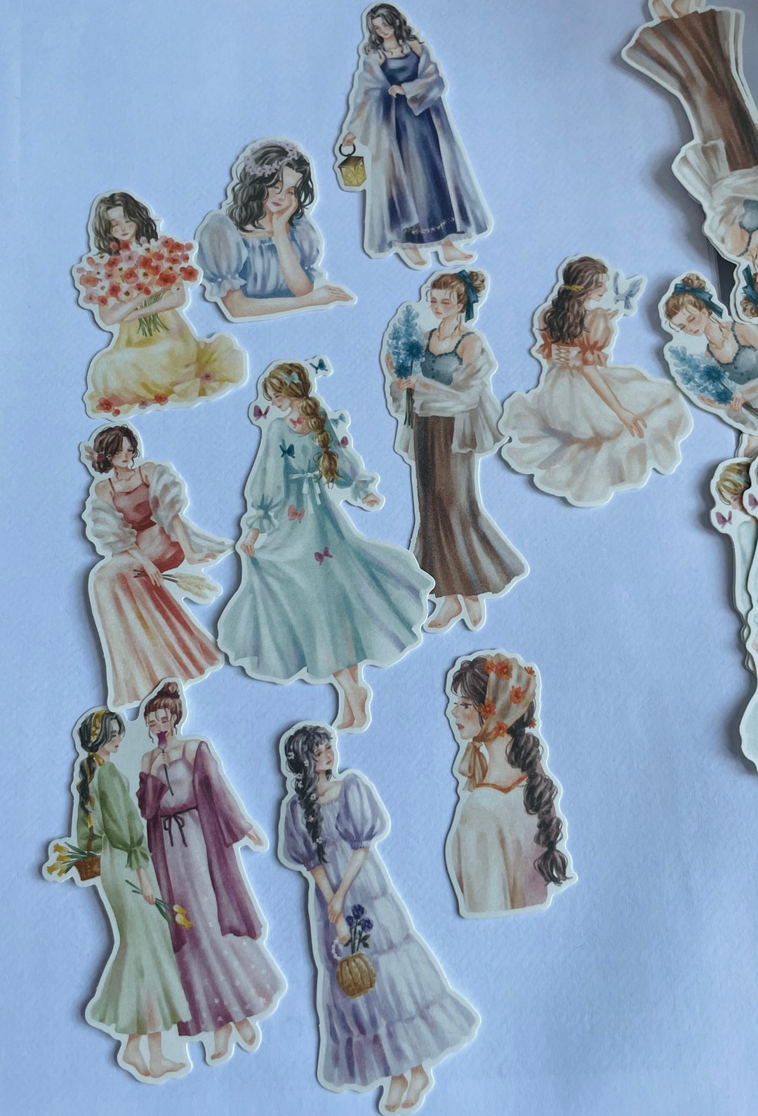 Mindwave Vintage Fashion / Anime Girl Stickers/ Vintage Woman - Etsy