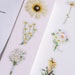 10 Daisy Flowers Sticker Set, Flower Stickers, Meadow , Daisy Stickers ...