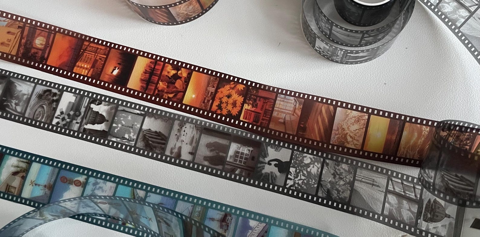 Vintage Negative Photography Stickers - Junk Journal Set - Paper ...