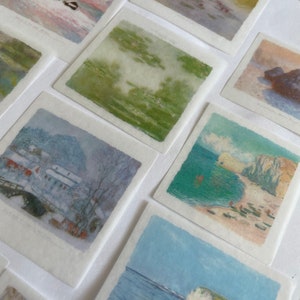 Monet Art Stickers Pack | Painting Stickers | Drawing Stickers ...