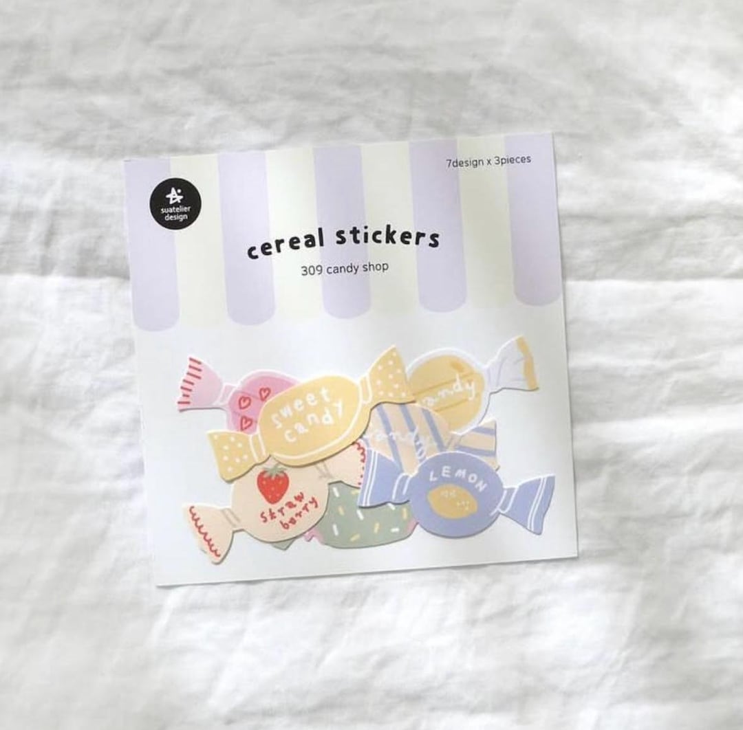 NEW Suatelier Sweets, Candy Stickers, Sweetie Stickers, Food Stickers ...