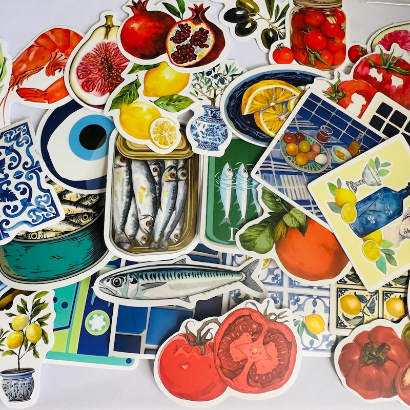 Fruit Sticker - Etsy UK