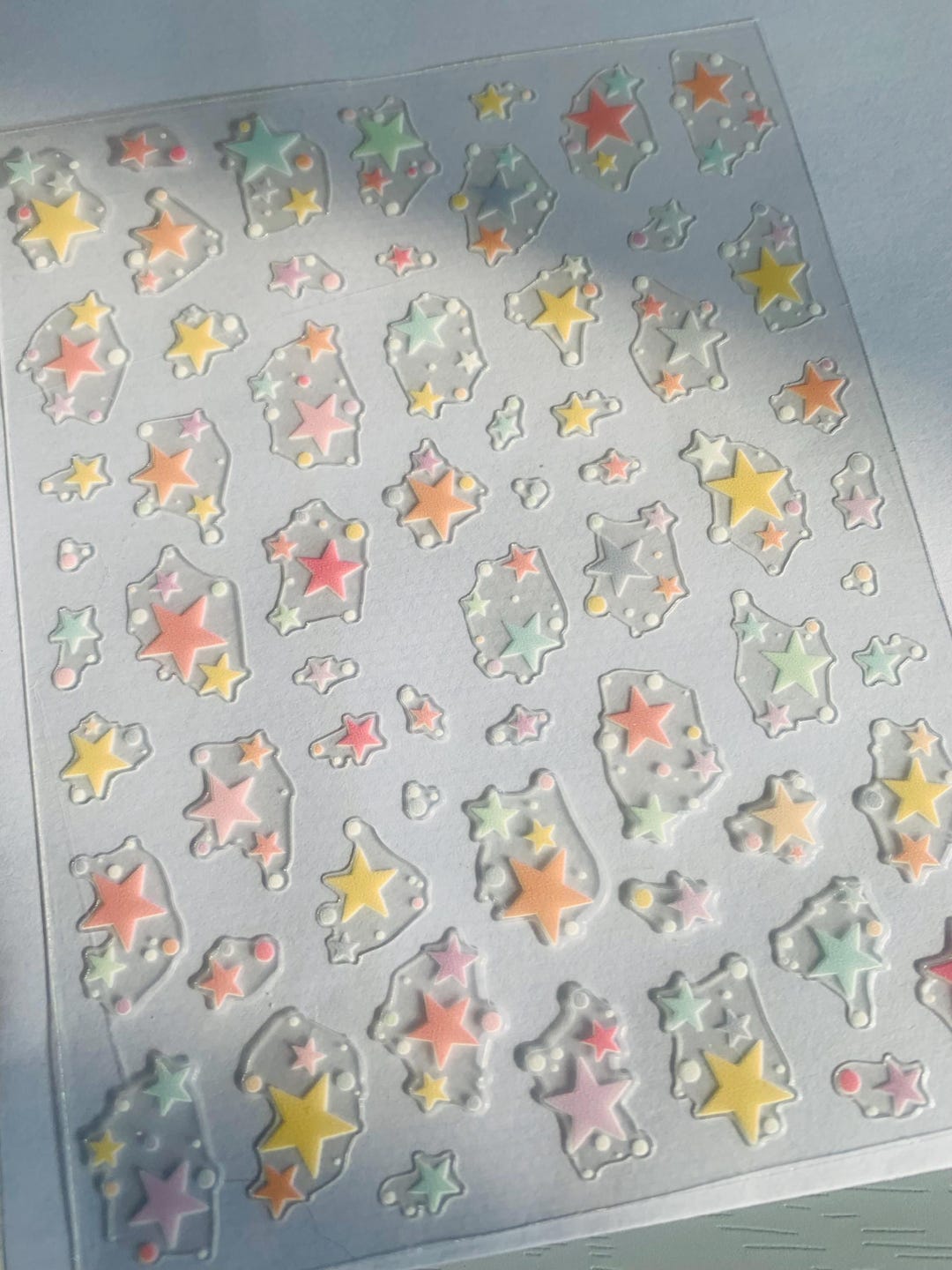 Tiny Star Sticker Sheet | Constellation and Star | Nail Sticker ...