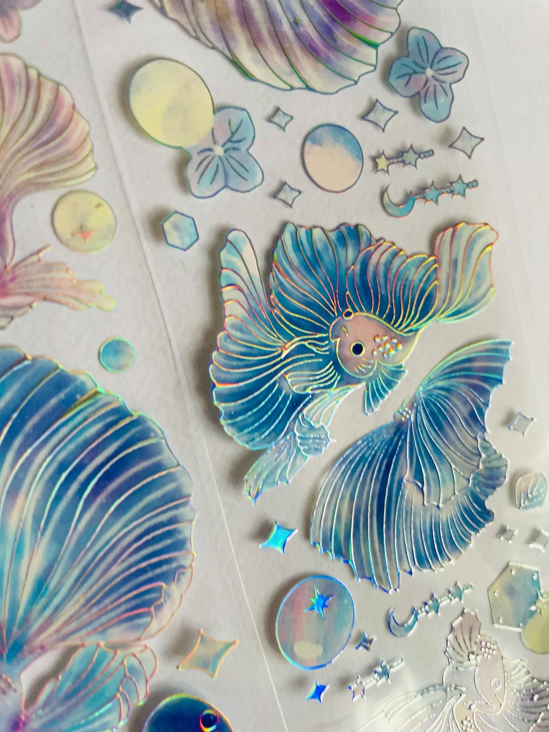 Set of Fish Marine Stickers | Nature Stickers | Journal Stickers ...