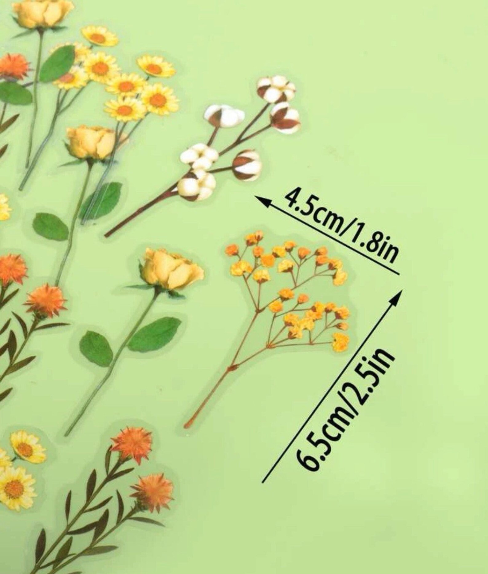 Yellow Flowers Sticker Set Wild Flower Bouquet Stickers - Etsy