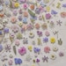 Mini Flower Stickers , Plant Sticker Sheet Suatelier. Tiny Stickers ...
