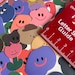 10 Hu Hu Happy Positivity Stickers - Cute Set of Dot Stickers, Kawaii ...