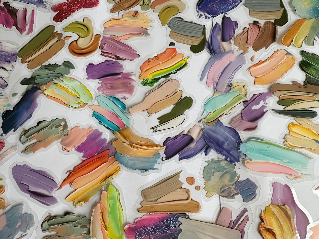 Paint Artist Stickers Pack | Painting Stickers | Drawing Stickers ...