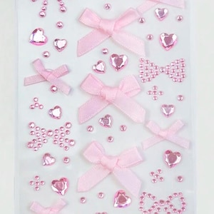 Bow Stickers, Ribbon Stickers, Bow Stickers, Stickers, Cute Stickers ...