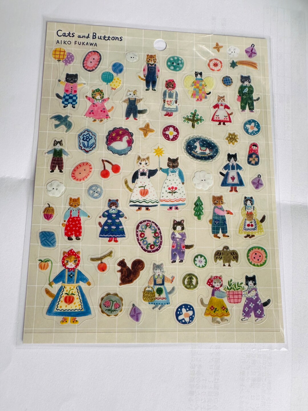 Sheet Cat Stickers / Kitty Sticker Set / Persian / Tabby / Cat Gifts ...