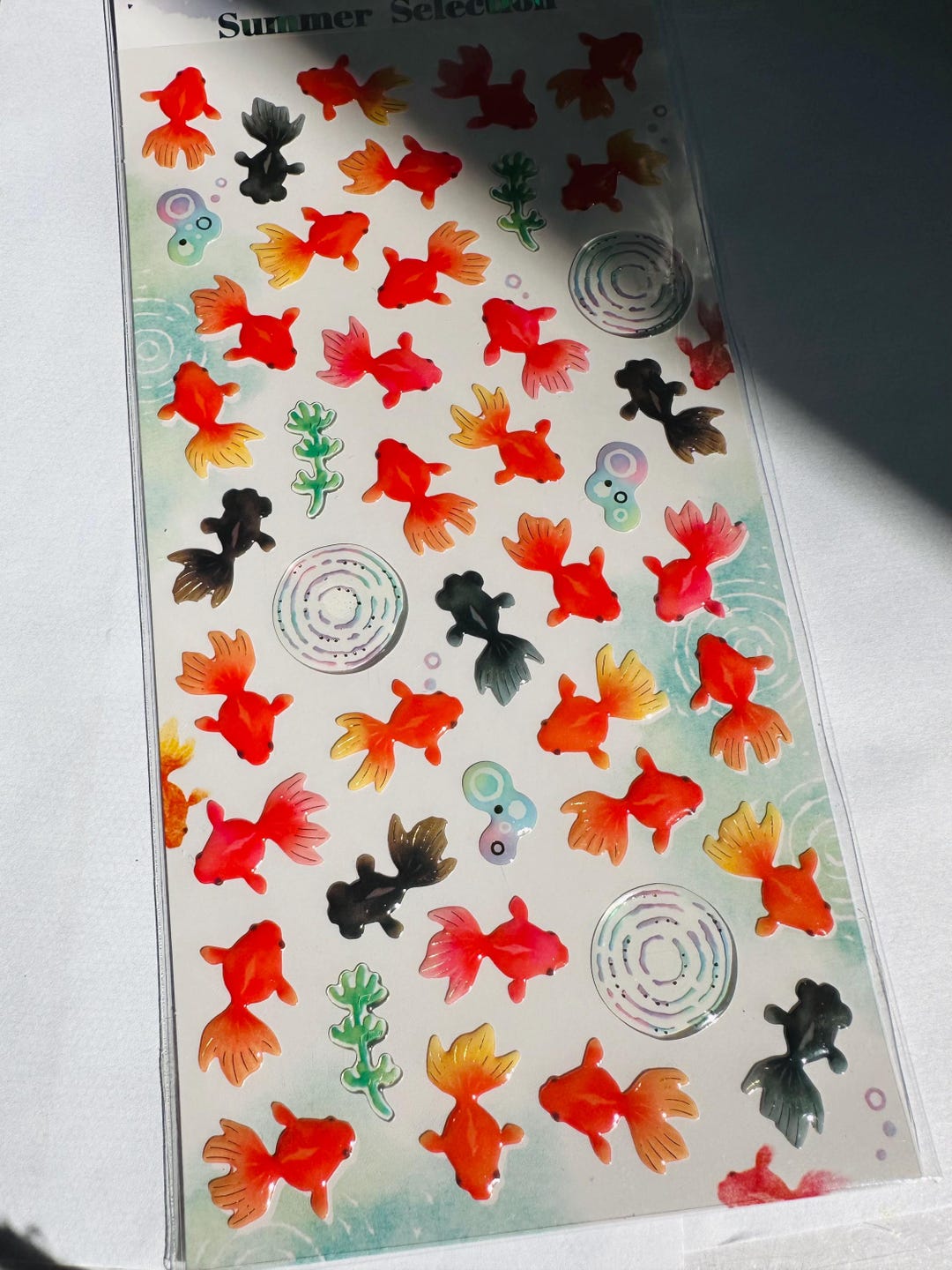 Goldfish Sealife Stickers: Marine Nature Journaling - Etsy