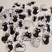 Large Vinyl Transparent Insect Stickers Die Cut Decal Set Waterproof ...