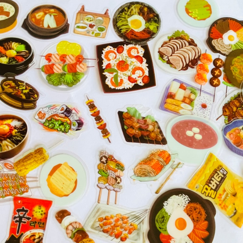Food Stickers - Etsy