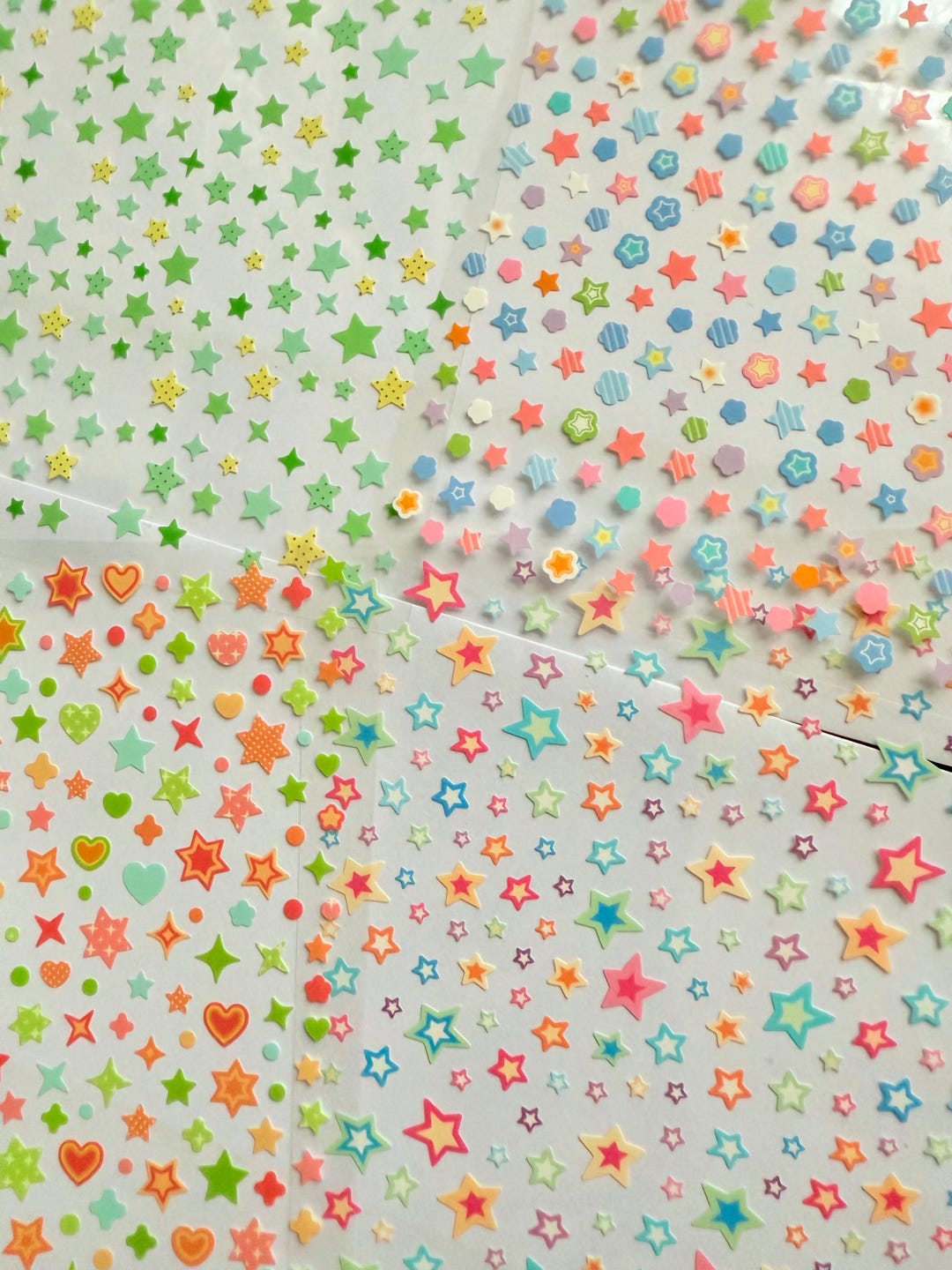 Tiny Star Sticker Sheet | Constellation and Star | Paper Sticker ...