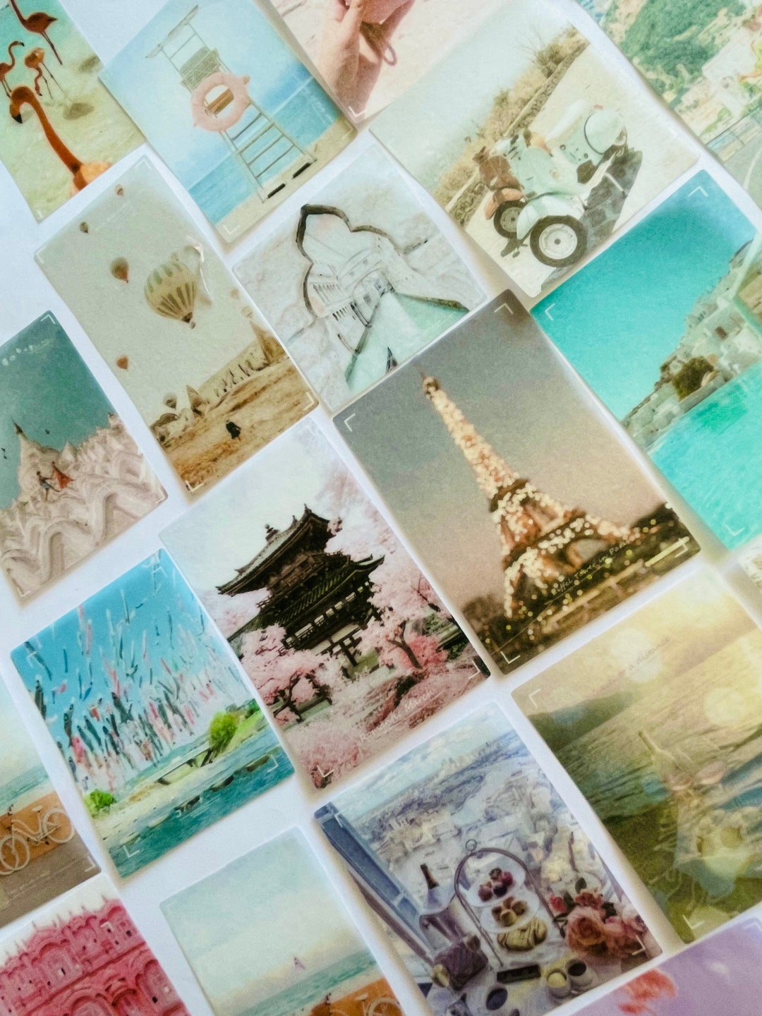 Aesthetic Travel Stickers / Bullet Journal / Paris Lifestyle / Travel ...