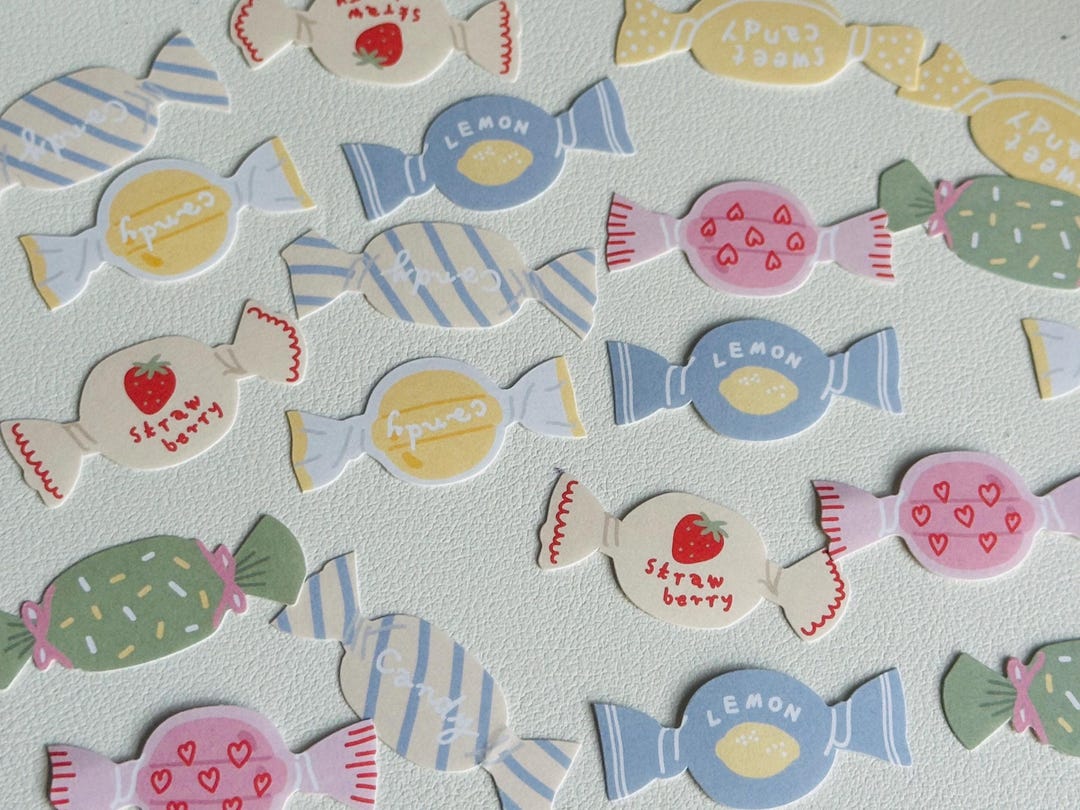 NEW Suatelier Sweets, Candy Stickers, Sweetie Stickers, Food Stickers ...