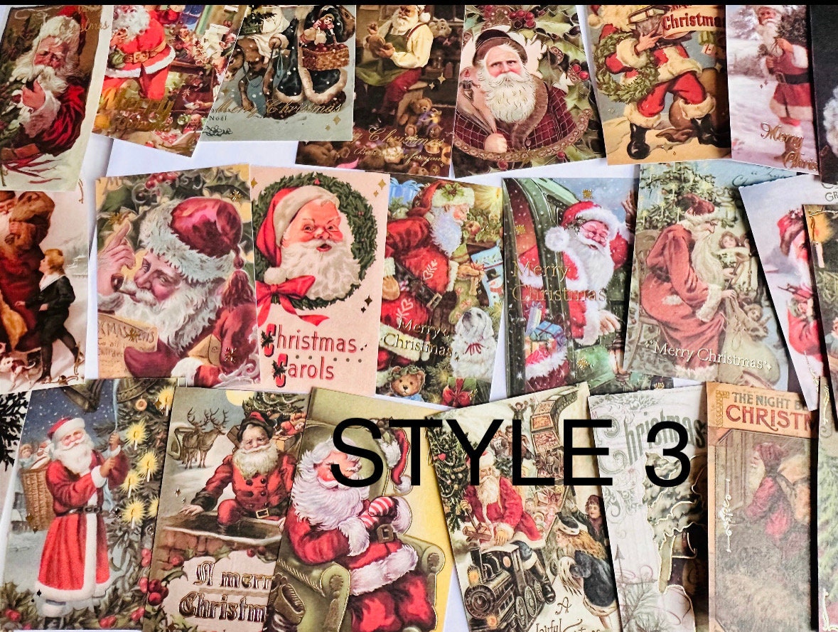 Vintage Christmas Stickers | Vinyl Stickers| Christmas Stickers / Robin ...