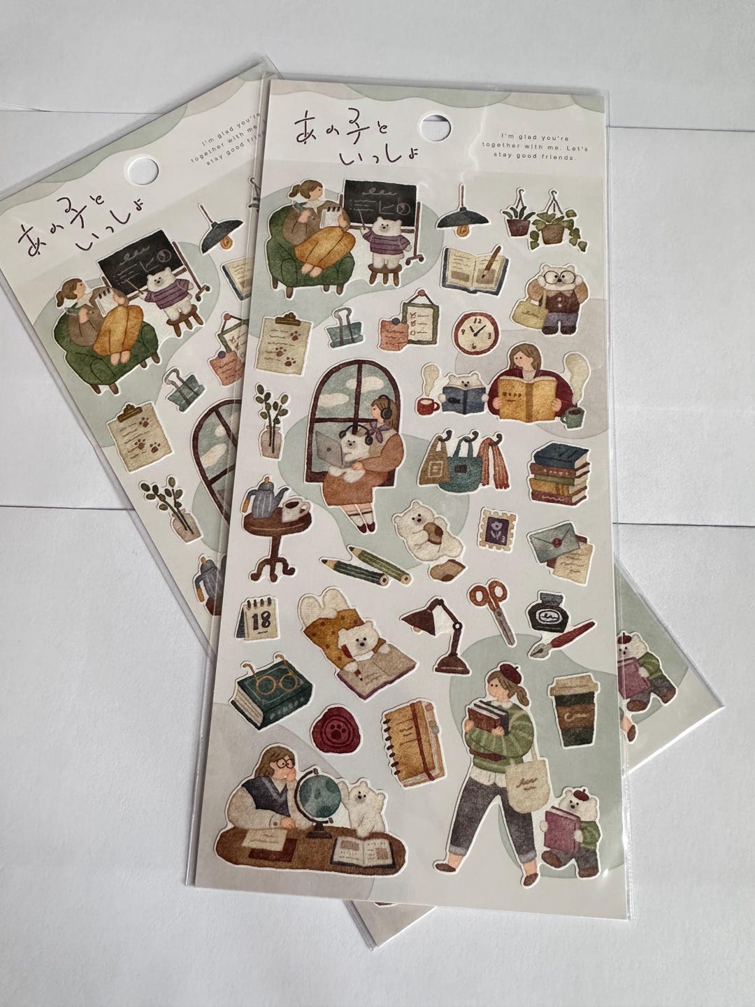 Home Vlog Stickers, Home Vlog Sticker Sheet / Bear Stickers / Flowers ...