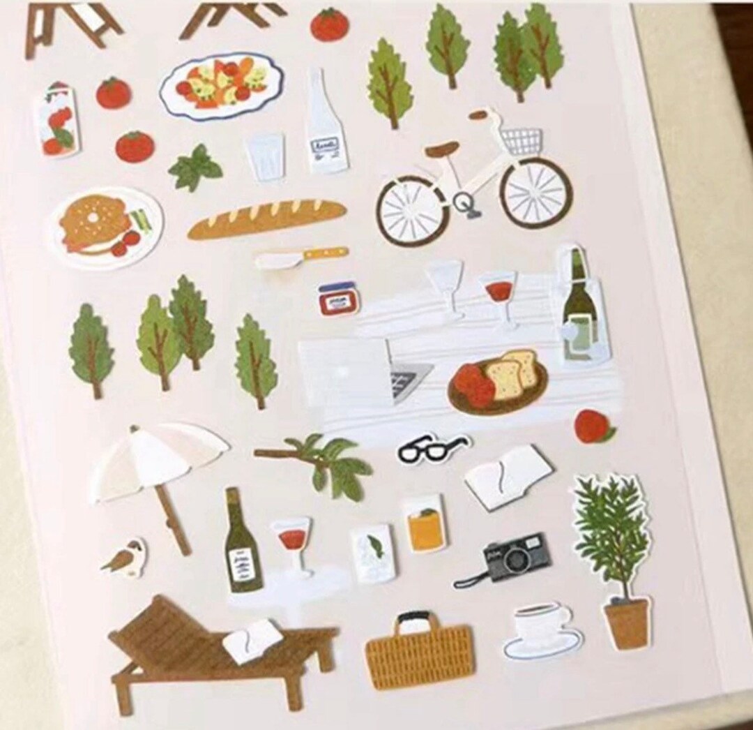 Suatelier in the Garden Stickers, Relax, Gardening, Gardening Stickers ...