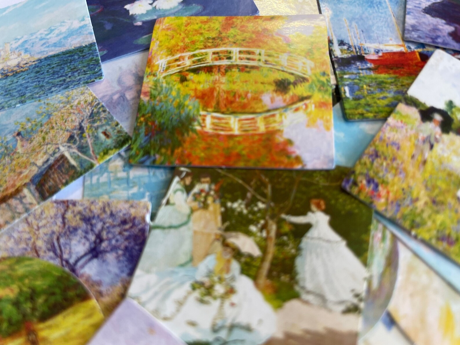 Monet Art Stickers Pack | Painting Stickers | Drawing Stickers ...