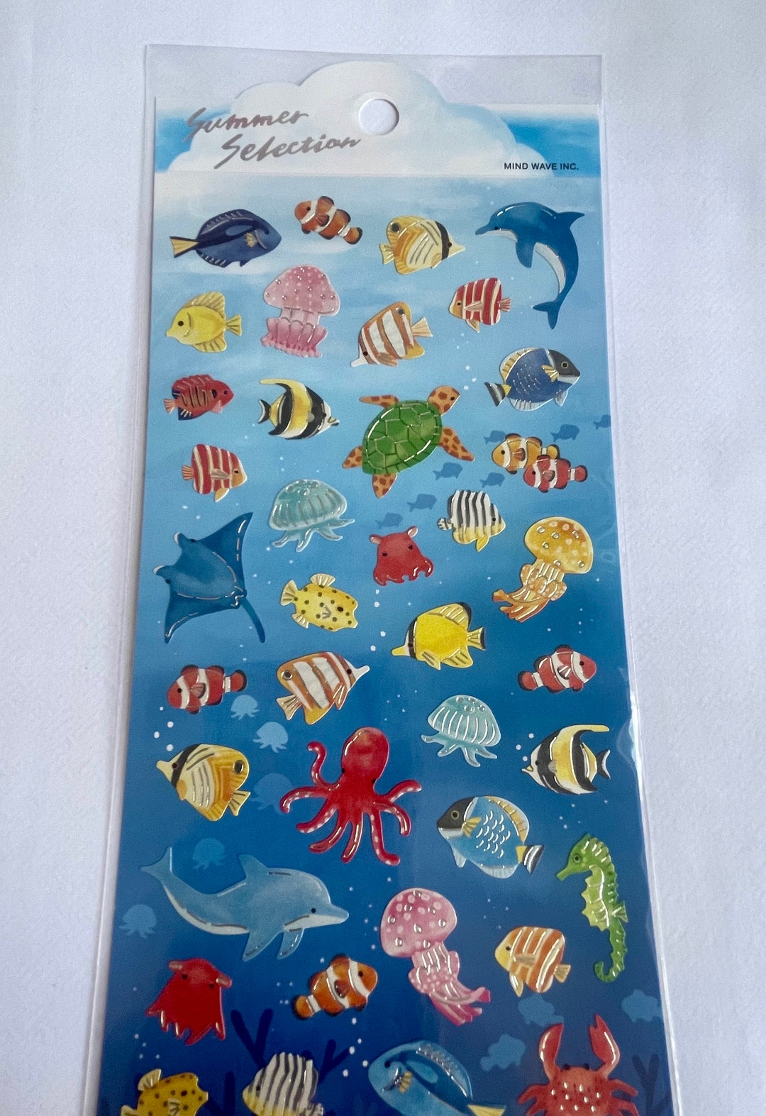 Goldfish, Sealife Stickers, Mindwave Sealife Fish Marine Stickers ...