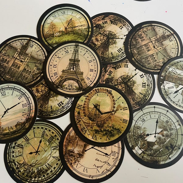 Antique Clock - Etsy