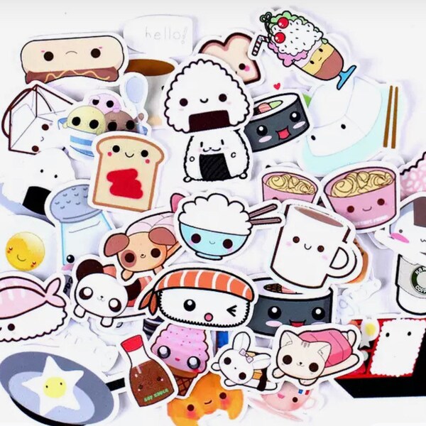 Bento Box Stickers - Etsy