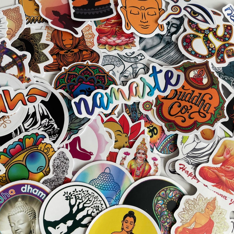 Buddhism Stickers - Etsy