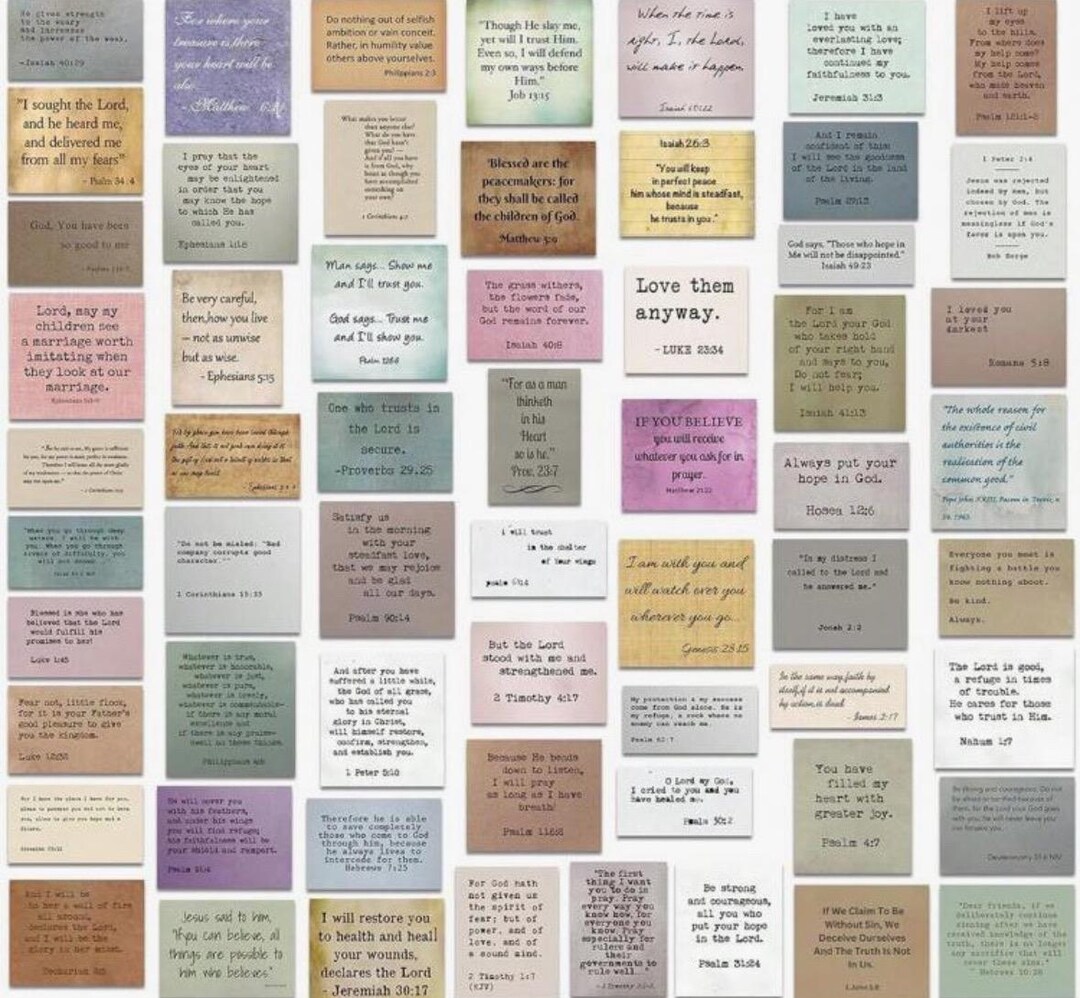 Psalm Quote Stickers | Bible Stickers | Religion Christian | Jesus ...