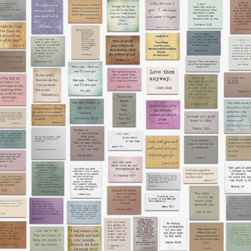 Vintage Bible Verse Sticker - Etsy UK