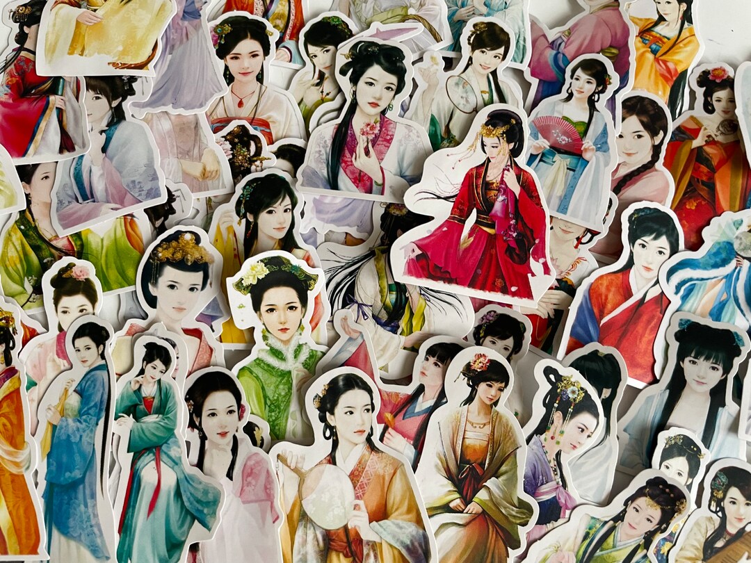 Japanese Geisha, Maiko Koyoto Stickers | Japan Inspired Stickers ...