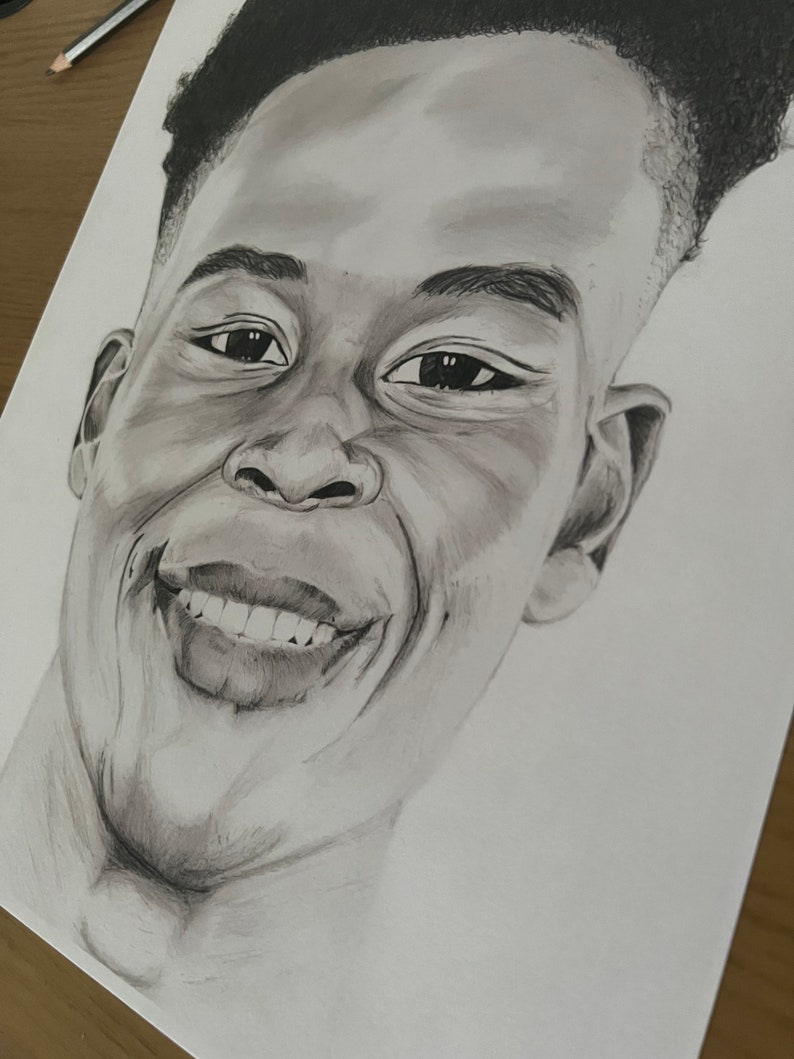 Bukayo Saka - Etsy