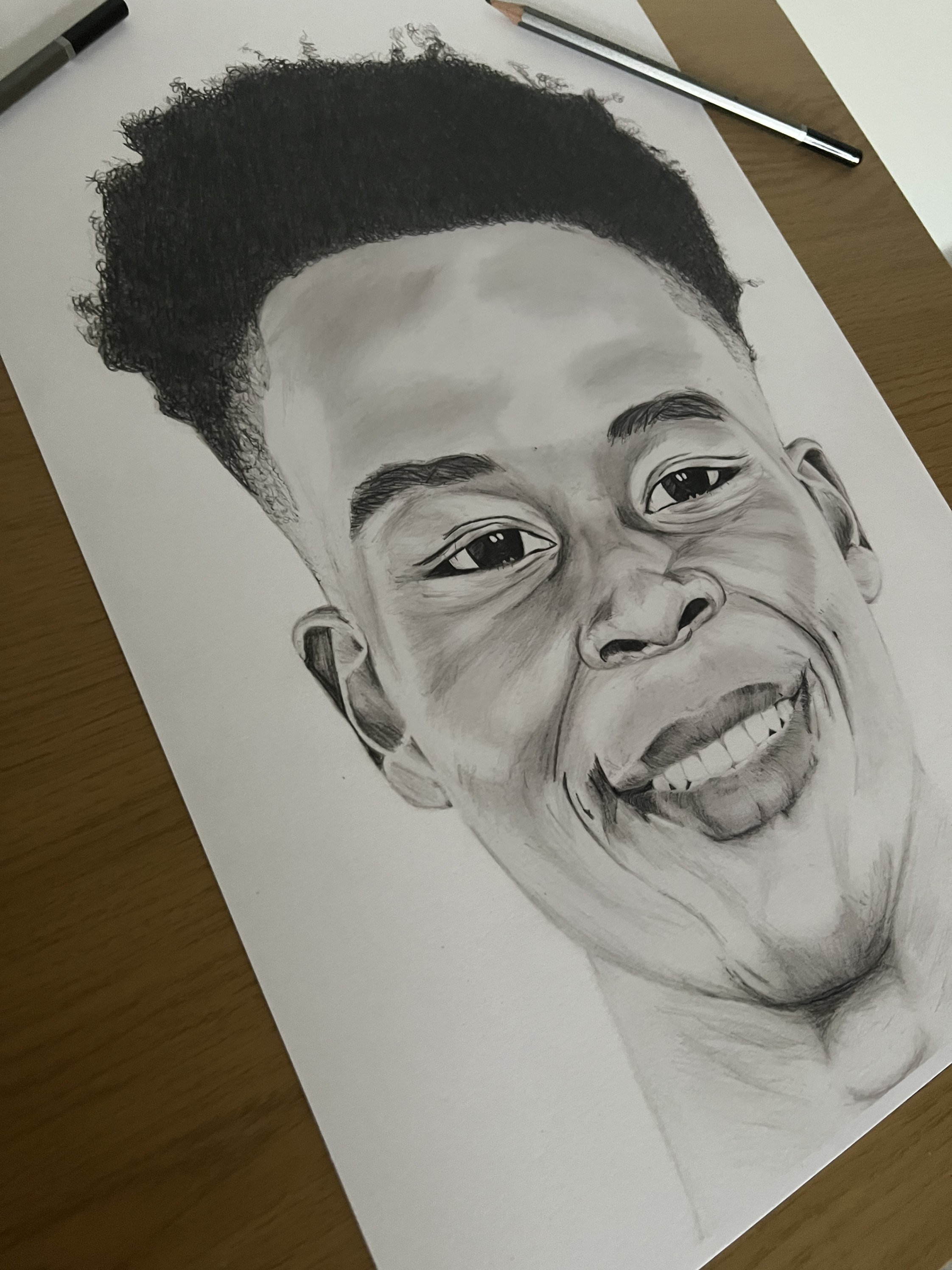 Bukayo Saka - Etsy
