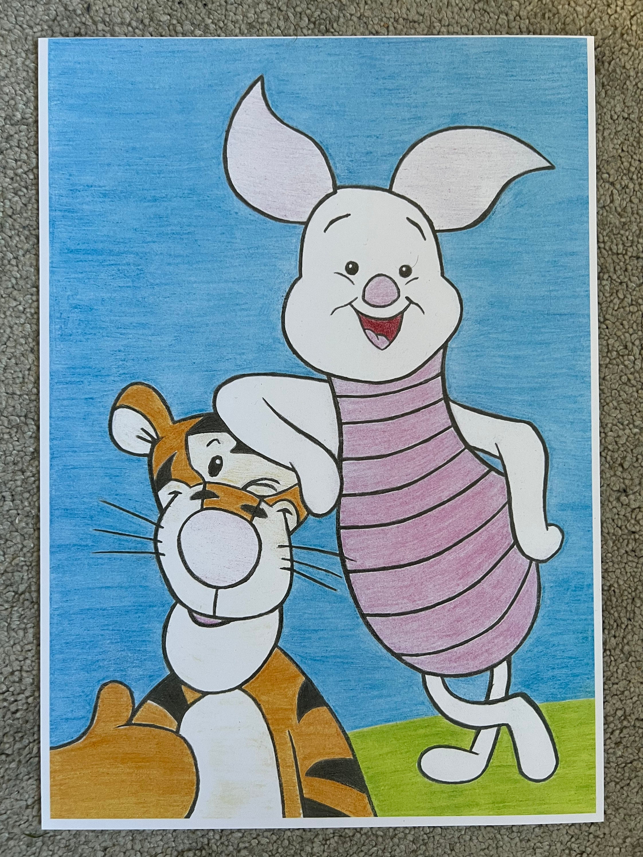 Baby Piglet Drawings