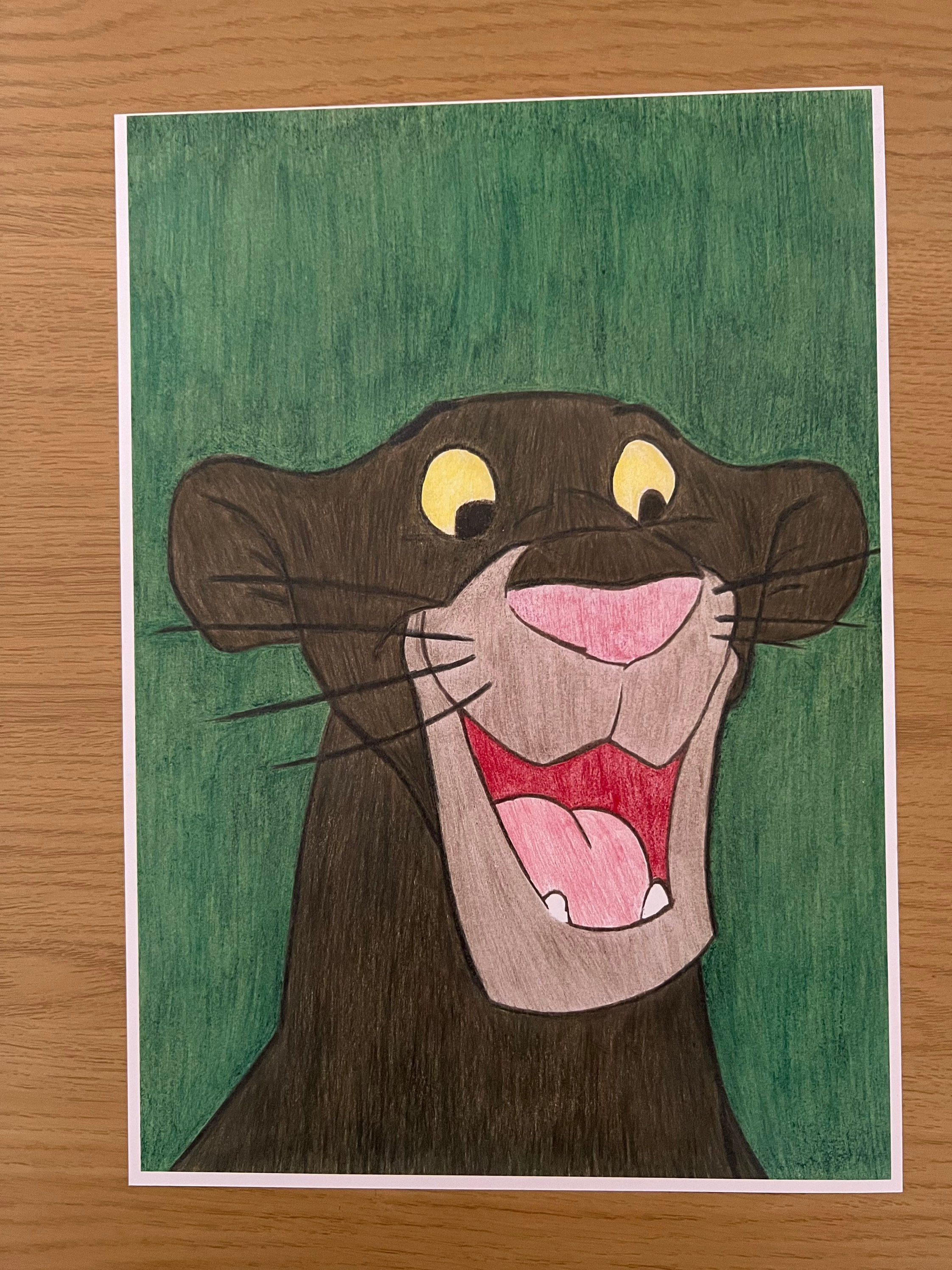 Bagheera Drawing