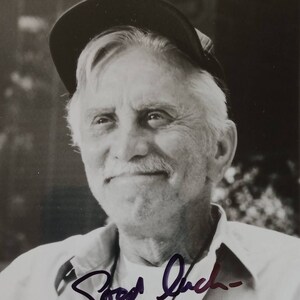 Kirk Douglas Signed 3x5 Photo Authentic Autograph W/ A1COA Spartacus ...