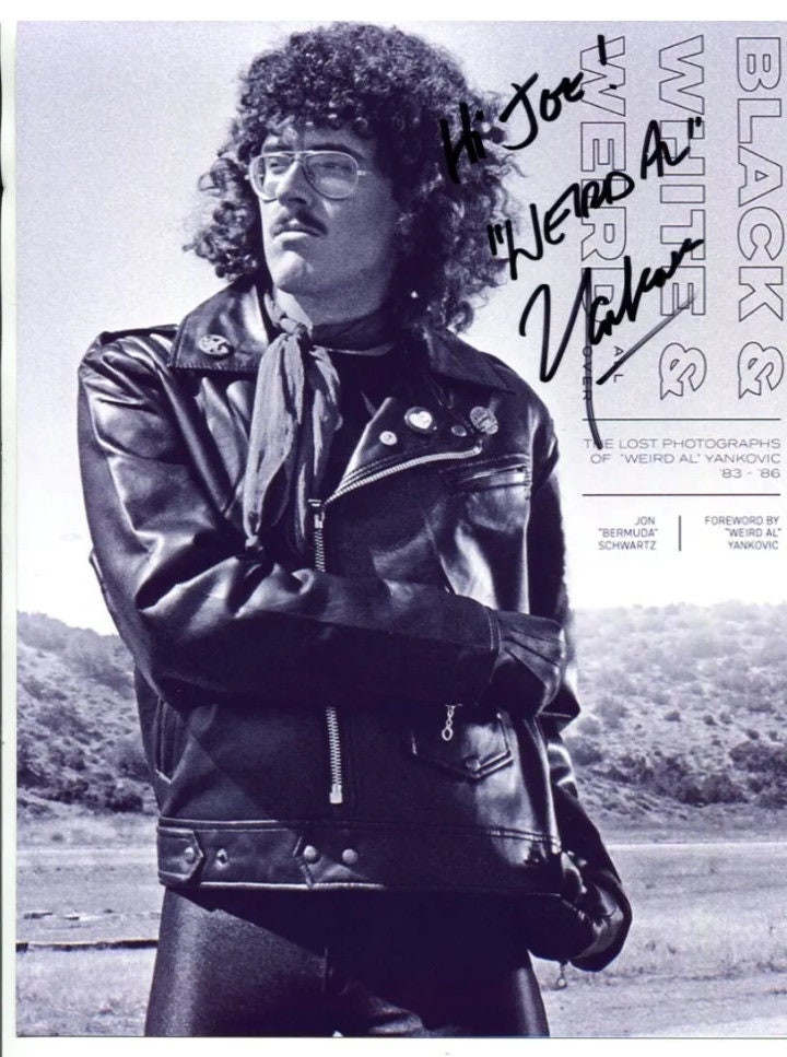 Weird Al Yankovic Signed 9x11 Photo Authentic Autograph W/ A1COA ...