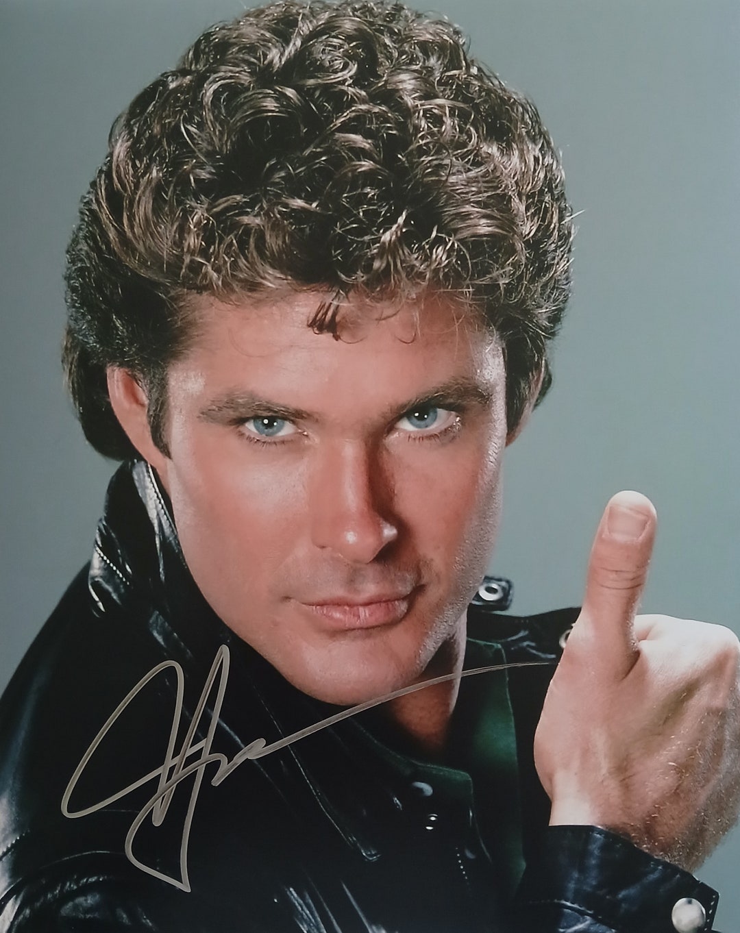 David Hasselhoff Signed 8x10 Photo Authentic Autograph W/ A1COA - Etsy