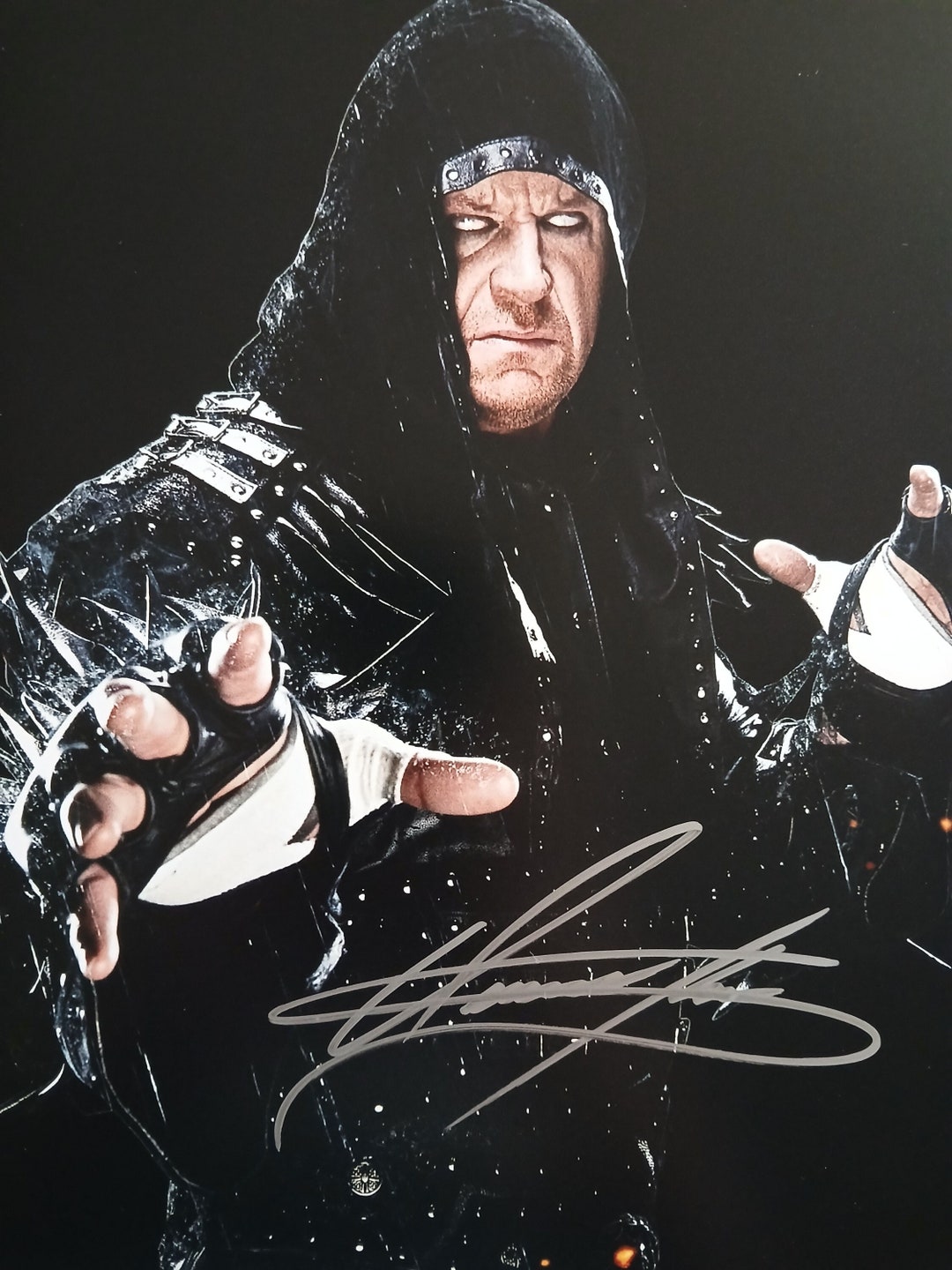 The Undertaker Signed 8x10 Photo Authentic Autograph W/A1COA - Etsy