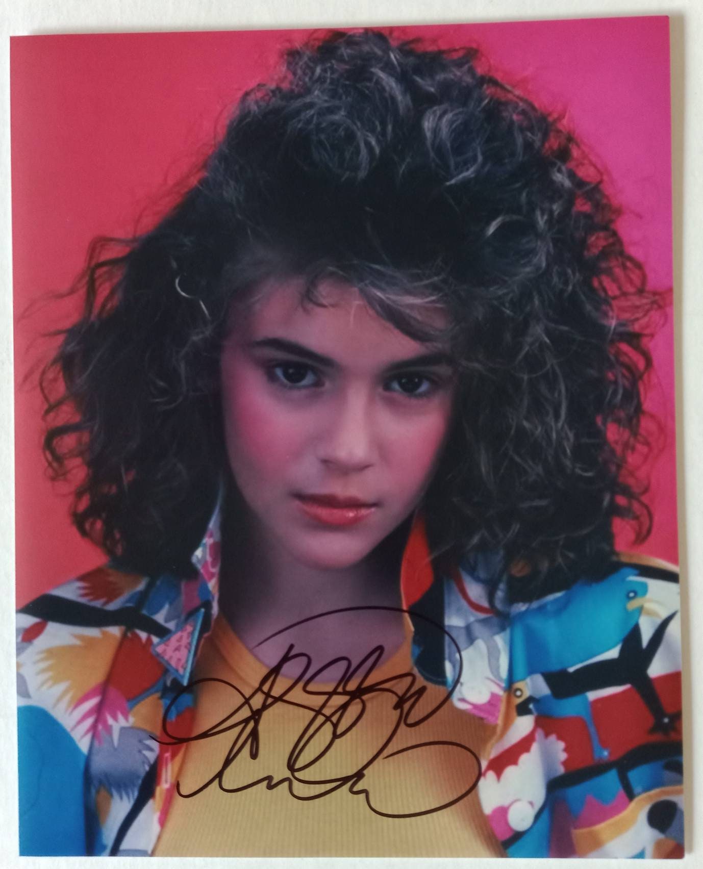 Alyssa Milano Signed 8x10 Photo - Authentic Autograph W/ A1COA - Etsy