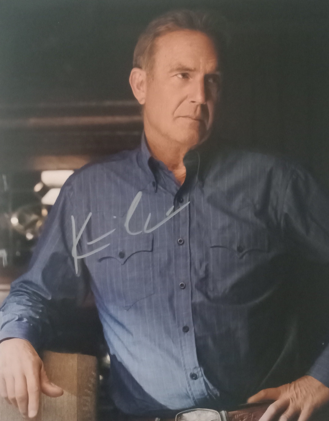 Kevin Costner Signed 8x10 Photo Authentic Autograph W/ A1COA - Etsy