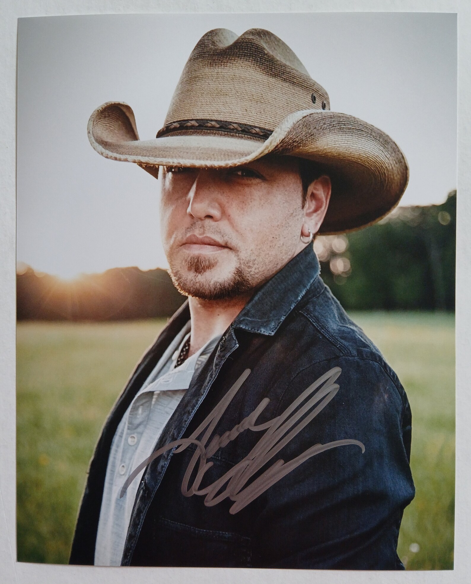 Jason Aldean Signed 8x10 Photo - Authentic Autograph W/ A1COA - Etsy