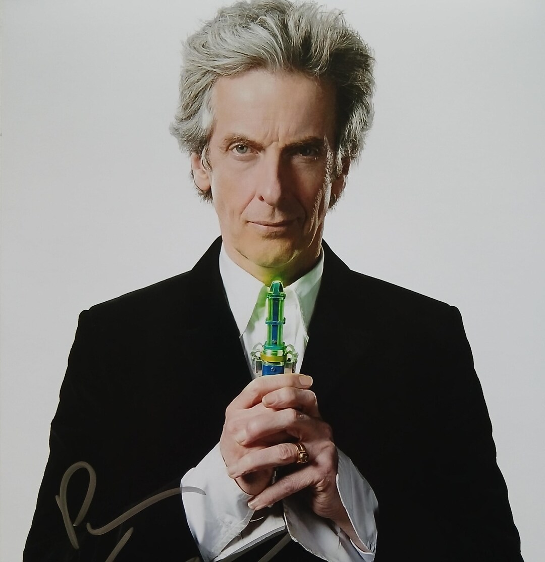 Peter Capaldi Signed 8x10 Photo - Authentic Autograph W/ A1COA - Etsy