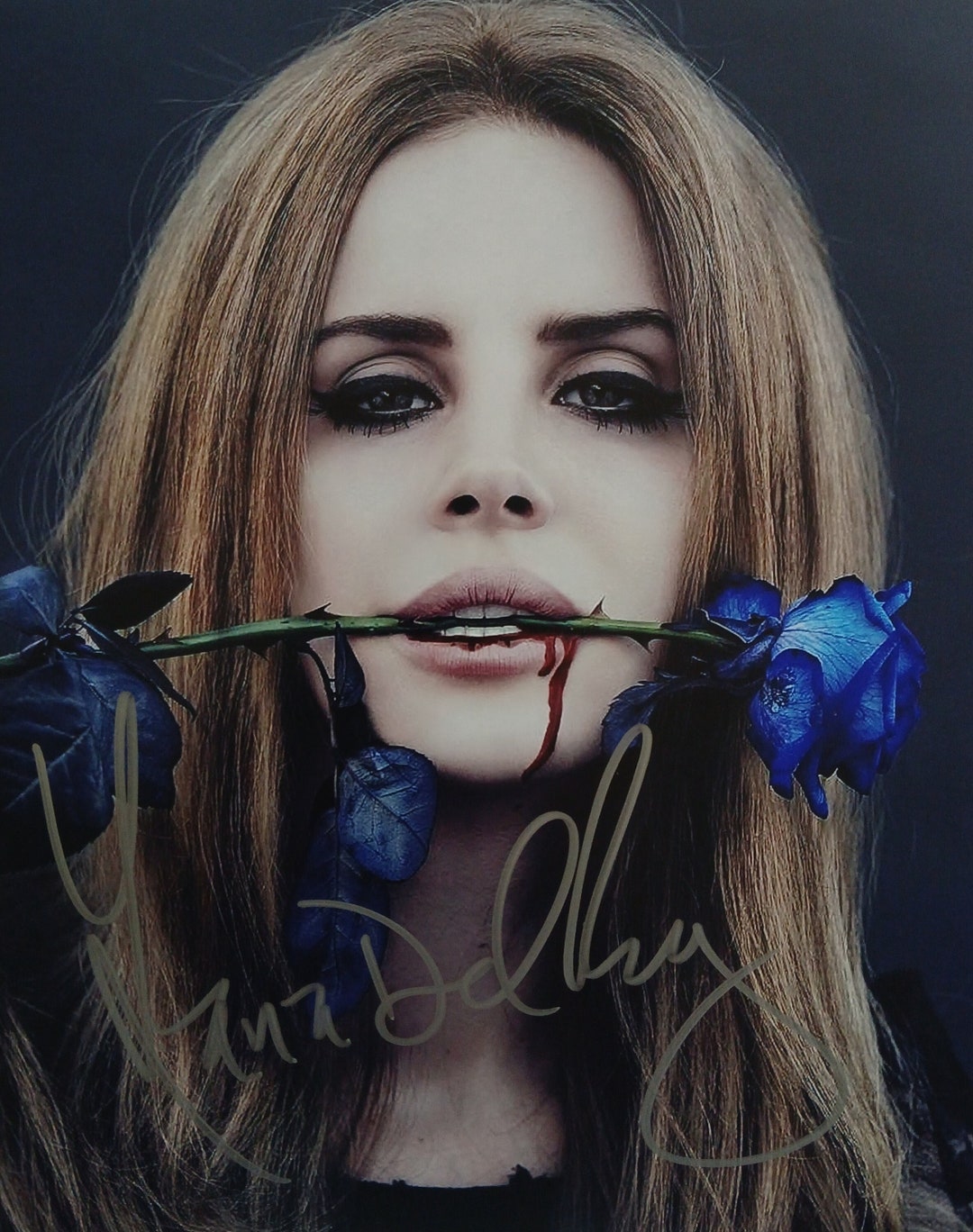 Lana Del Rey Signed 8x10 Photo Authentic Autograph W/ A1COA - Etsy