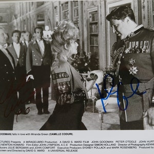 John Goodman & Camille Coduri Signed 8x10 Photo Authentic Autograph W ...