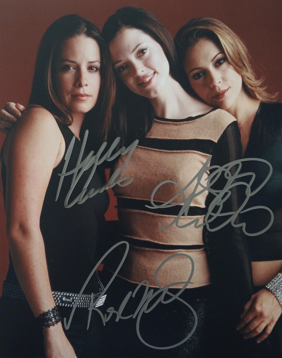 Alyssa Milano + Rose Mcgowan + Holly Marie Combs Signed Photo ...