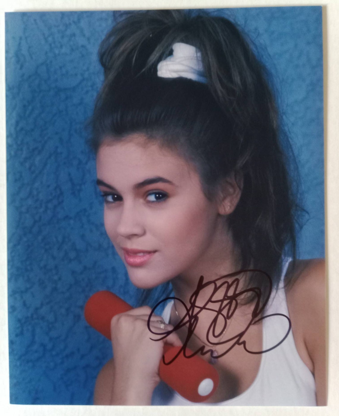 Alyssa Milano Signed 8x10 Photo - Authentic Autograph W/ A1COA - Etsy