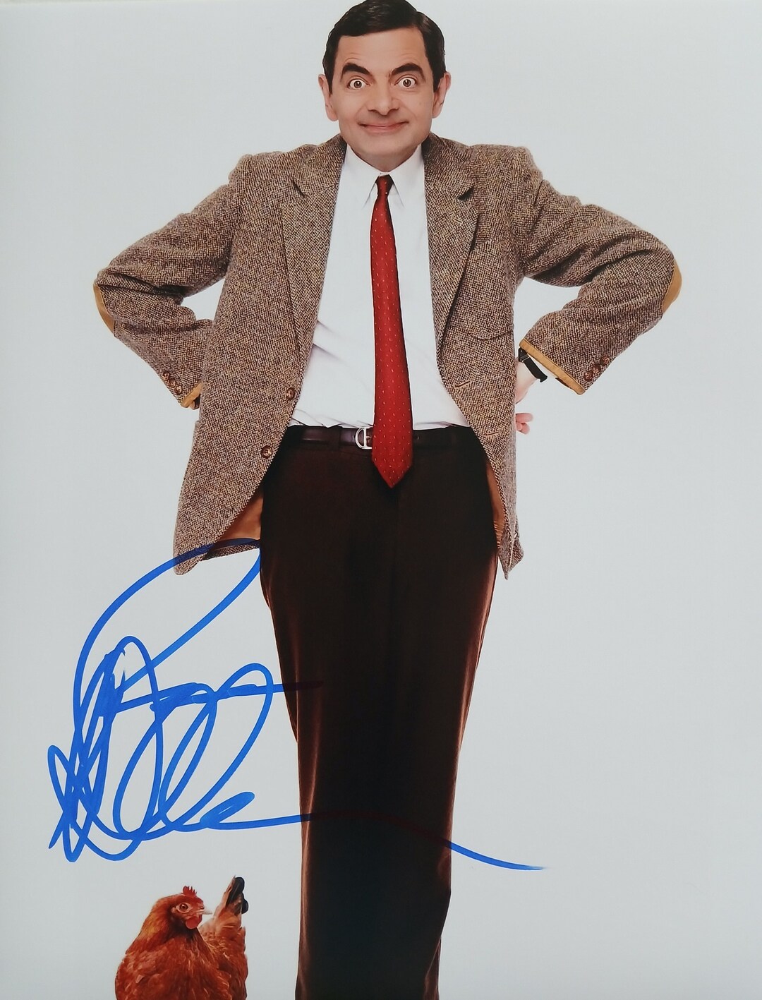 Rowan Atkinson Signed 8x10 Photo - Authentic Autograph W/ A1COA - Etsy