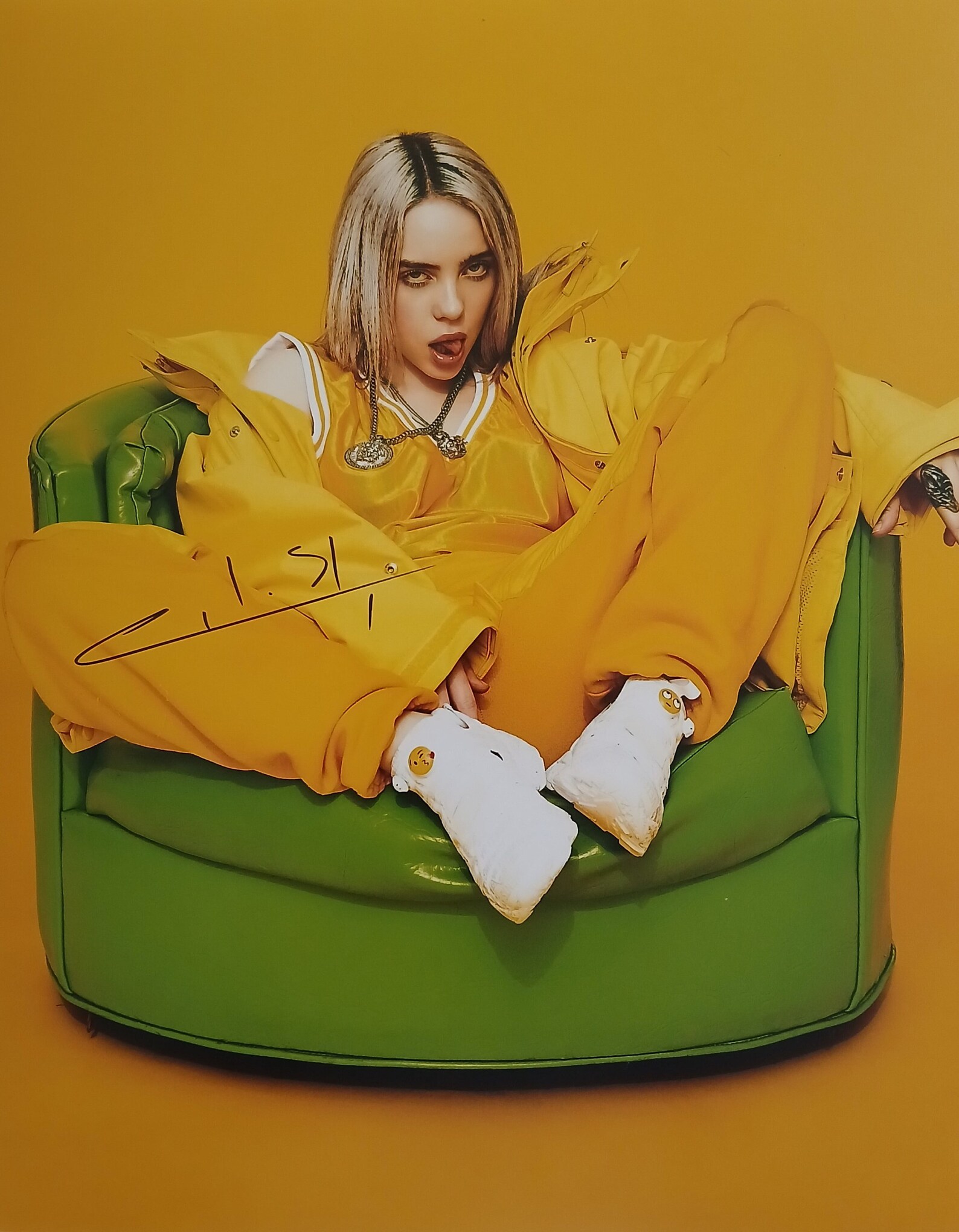 Billie Eilish Signed 8x10 Photo - Authentic Autograph W/ A1COA - Etsy