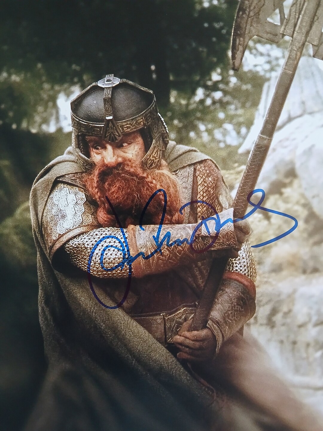 John Rhys Davies Signed 8x10 Photo Authentic Autograph W/ A1COA - Etsy